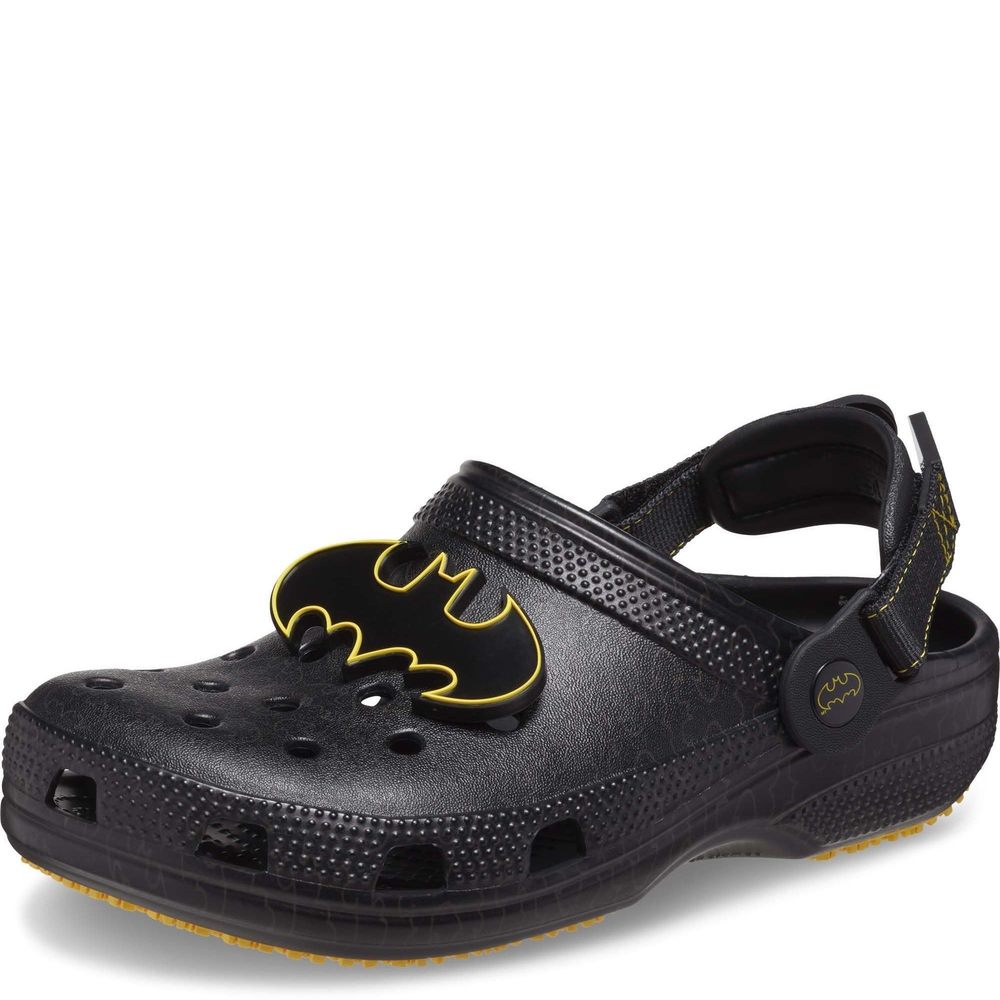 Crocs Unisex Classic Adjustable Batman Clogs | Slip R… - Gem